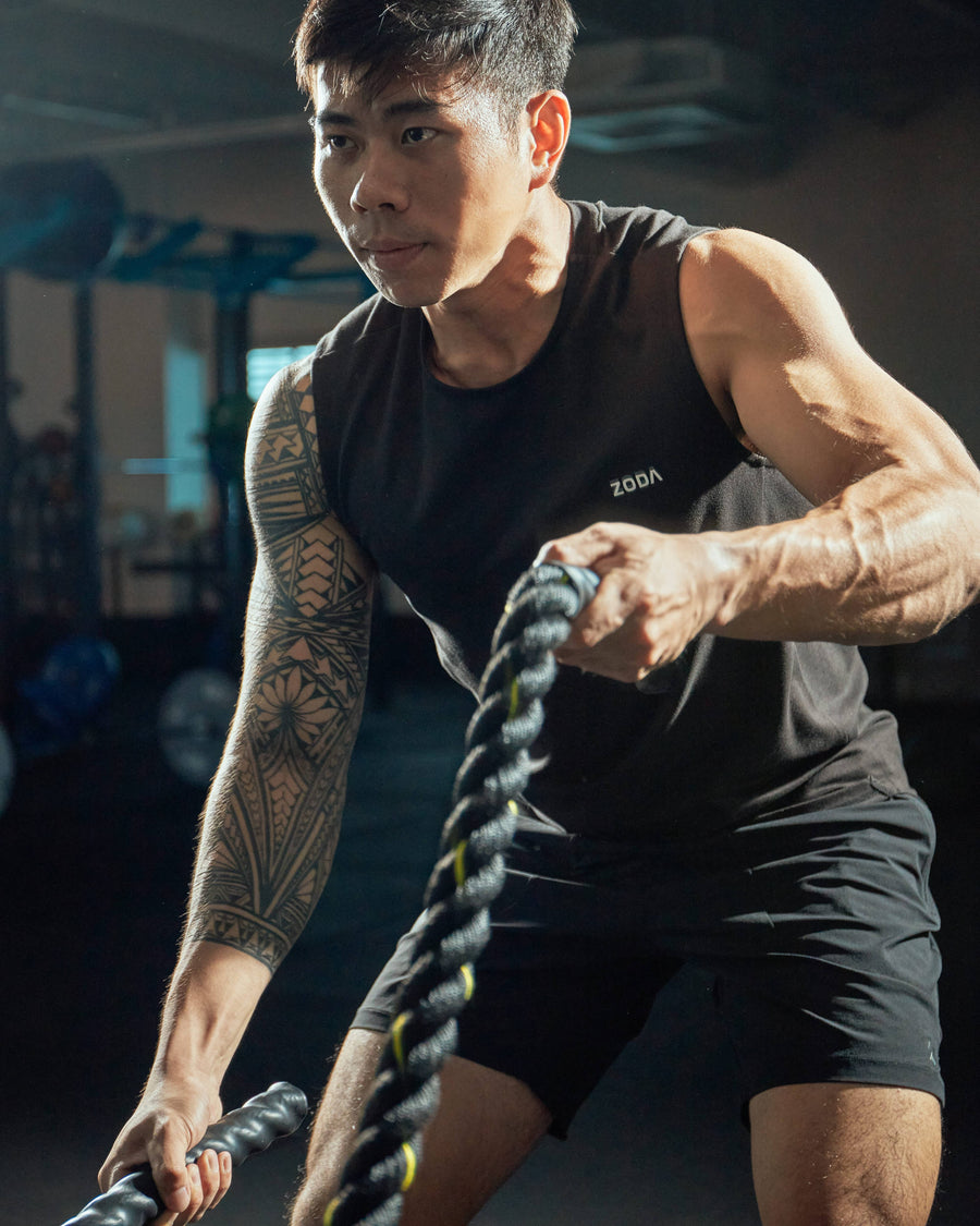 Men's Perform Tank with Carbon Capture · ZODA